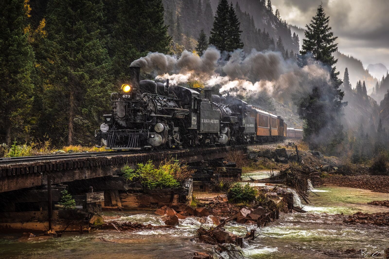 Bridge to the Past: Durango Silverton #473 | Silverton Durango Colorado